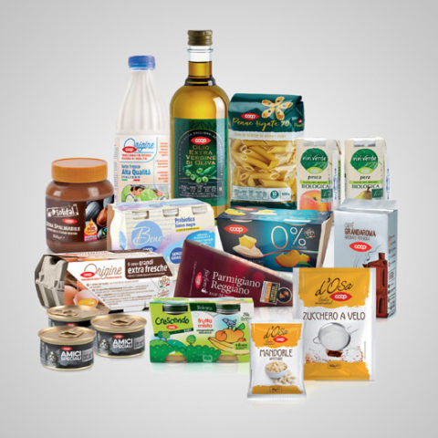 Rebranding prodotto a marchio Coop | Promomedia